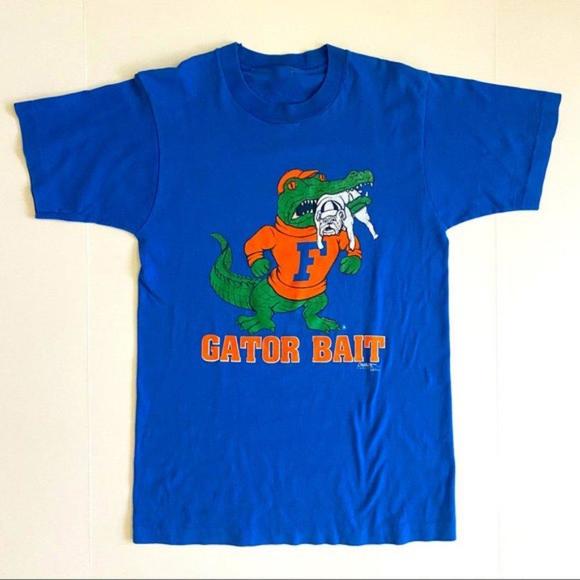 Tops | Retro Rare Florida Gators Gator Bait Shirt Friend Family ...